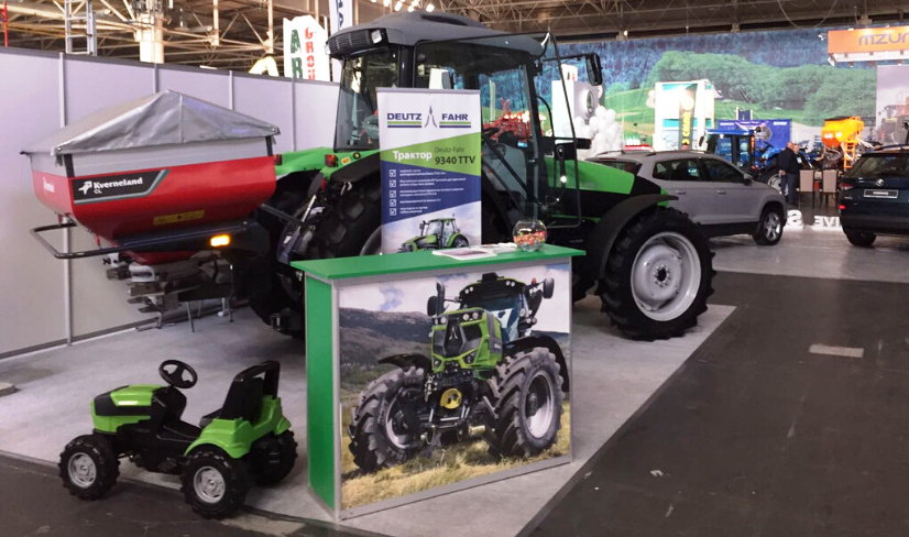 На AgroComplex-2019 компанія VAIT Agroparthers презентувала сільгосптехніку Deutz-Fahr і ...